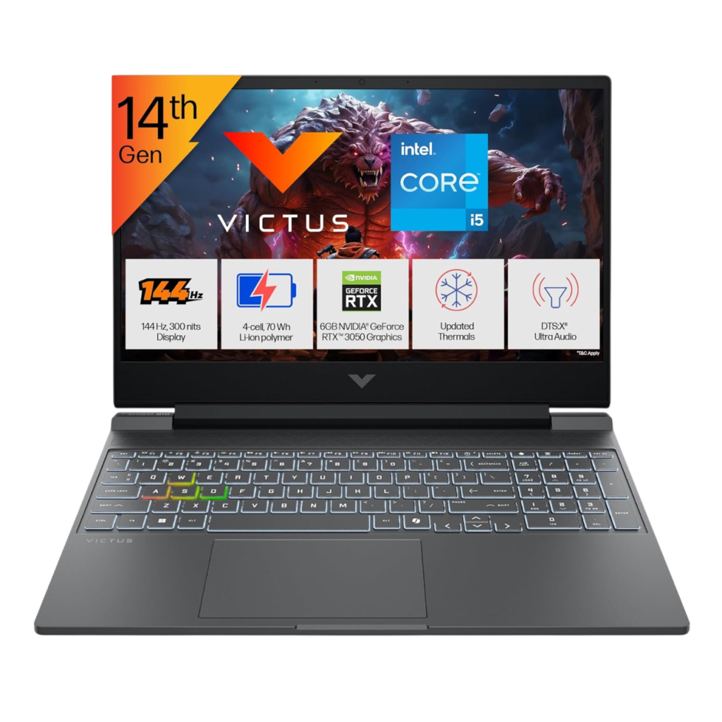 HP Victus, i5 14450HX | RTX 3050 | 24GB